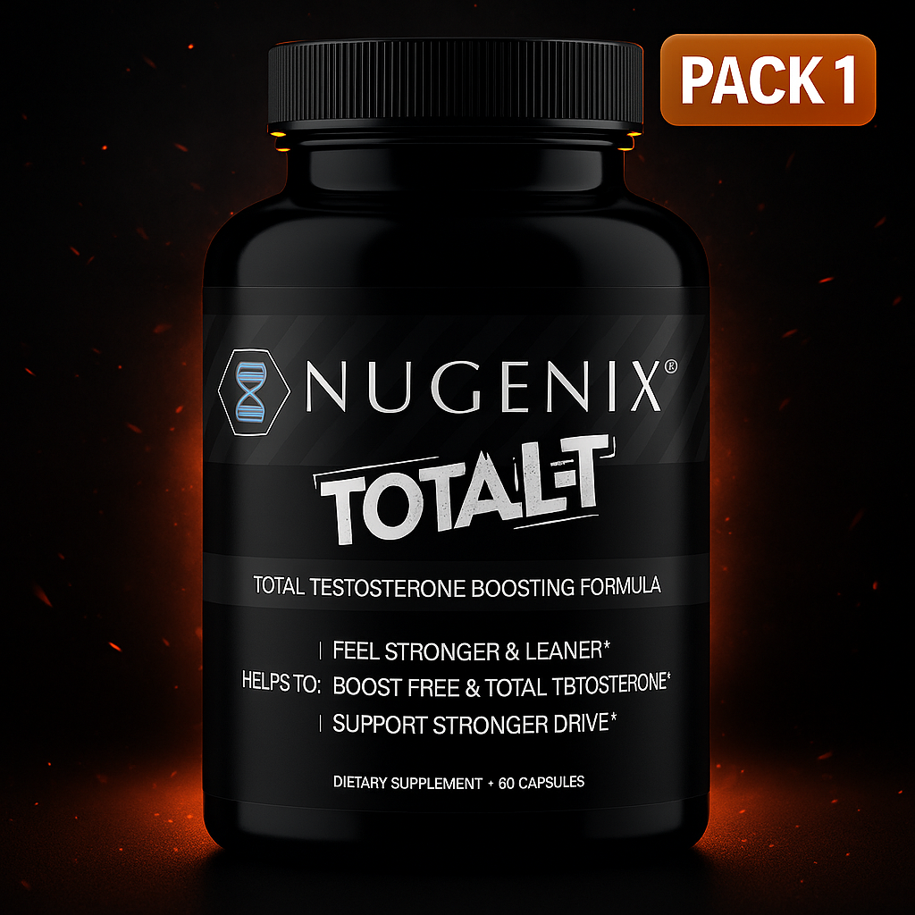 Nugenix Total-T – Free and Total Testosterone Booster Supplement for M ...